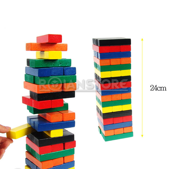 juego jenga colores Gran venta OFF-64%
